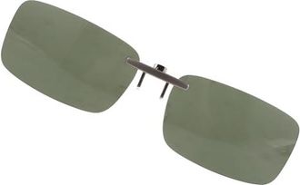 Supvox Lunettes de Soleil Polaris&eacute;es &agrave; Clip sans Monture pour Hommes et Femmes, Clip Solaire Vert 806 C2, Protection UV pour Conduite et Activit&eacute;s de Plein A