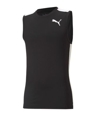 Puma Cross The Line 2.0 Tank Top Schwarz Weiss F01