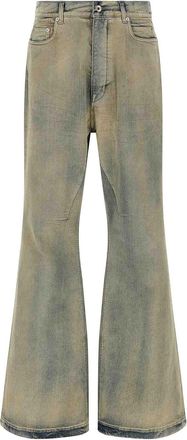 Rick Owens Bootcut Jeans - Beige