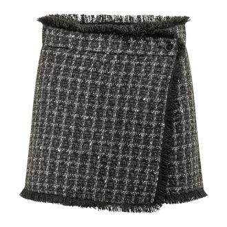 Msgm Msgm, Femme, Shorts, Noir, Taille: 40 FR Short Shorts