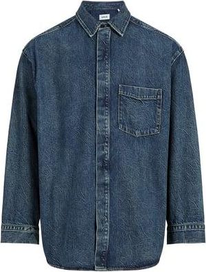A Gold E Chemise ample boutonn&eacute;e en jean