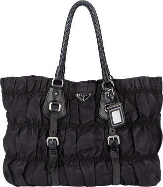 Prada Crossbody Bags - Prada Quilted Nylon Triangle Handbag - Gr. unisize - in Bunt - f&uuml;r Damen