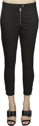 Dondup Femme, Pantalons, Noir, Taille: W25 Zip Front Ankle Pants