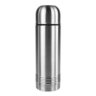 T-fal Senator Isolierflasche, Edelstahl, Silber, 9 x 9 x 30 cm