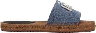 Dolce & Gabbana Femme, Chaussures, Bleu, Taille: 36 EU Espadrilles
