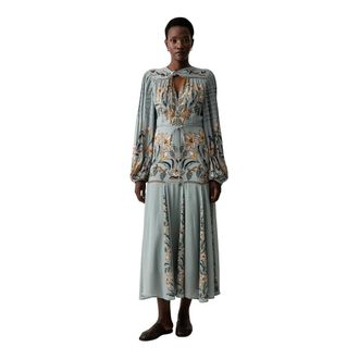 Farm Rio Maxikleid - - Dresses - Damen - Mehrfarbig - L