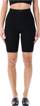 Fear of God Femme, Shorts, Noir, Taille: 40 FR Waffle Biker Short