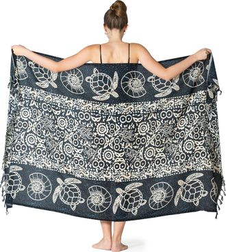 Panasiam Sarong ATLANTIC, black, XL