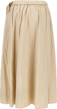 Max Mara Briose Midi Skirt - Beige