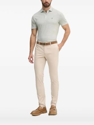 Hackett polo à motif géométrique - Gris