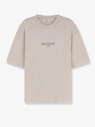 Off-white Statement cotton T-shirt - OFF WHITE - gender_Man