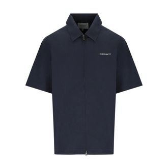 Carhartt Work in Progress Herren, Shirts, Blau, MGr&ouml;&szlig;e