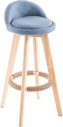 Generic Moderne Barhocker, Hochst&uuml;hle, Massivholz-Hochhocker, Barst&uuml;hle mit nordischer R&uuml;ckenlehne / 37 x 37 x 73 cm