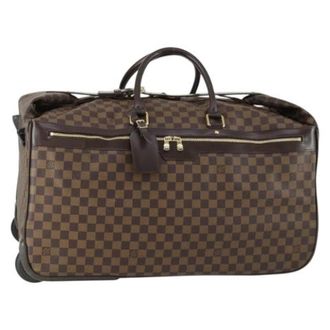 Louis Vuitton Sac de voyage en toile Pre-owned - Femme - Pre-owned - Brun - Taille: ONE Size