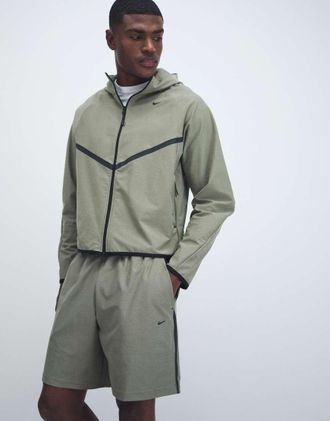 Nike Shori - Short technique - Kaki clair-Marron