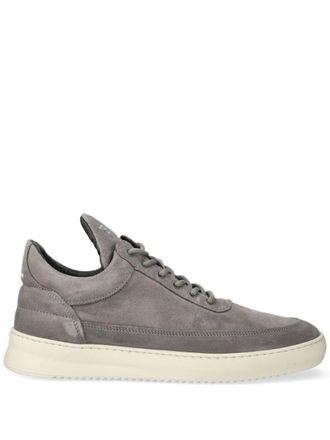 Filling Pieces baskets en daim - Gris