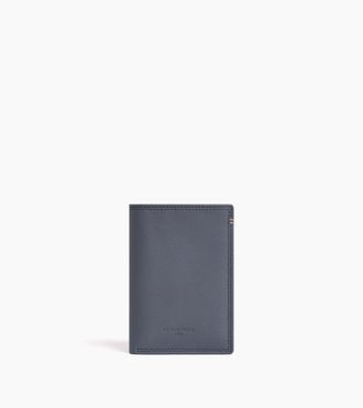 Le Tanneur Porte cartes vertical Martin en cuir lisse