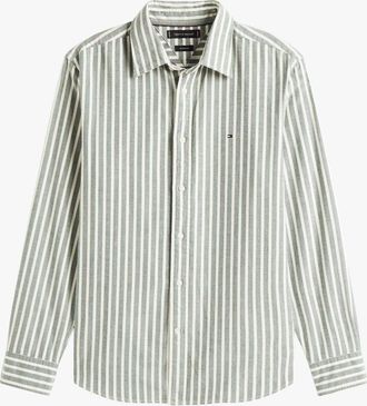 Tommy Hilfiger Chemise ray&eacute;e col classique en coton