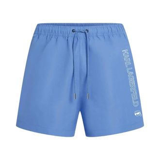Karl Lagerfeld Homme, Maillots de bain, Bleu, Taille: M Ikon Shine Short