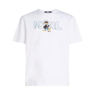 Karl Lagerfeld Herren, Oberteile, Wei&szlig;, SGr&ouml;&szlig;e
