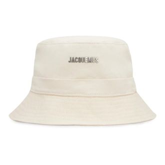 Jacquemus Homme, Accessoires, Beige, Taille: 60 CM Hats