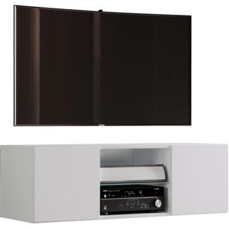 ebuy24 Holz TV Wand Lowboard Fernseh Jusa 95