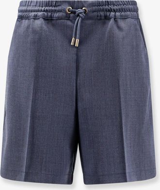 Pinko Scarola textured wool bermuda shorts - PINKO - gender_Woman