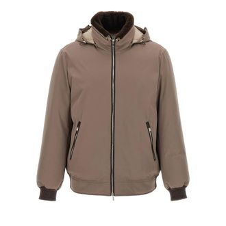 Brunello Cucinelli Herren, Jacken, Grau, 2XLGröße