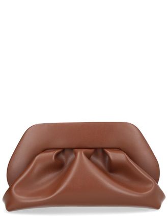 Themoir&egrave; Womens Medium Bios Handbag Brown Recycled Polyester Handbags Hand Bags