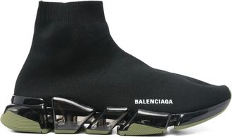 Balenciaga baskets en maille - Noir