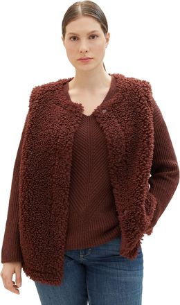 Tom Tailor Damen Teddy Weste