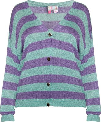 Izia Strickjacke Damen Aqua Lila