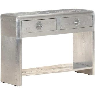 vidaXL Vidaxl - Buffet de style aviation 110x35x75 cm M&eacute;tal