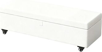 Generic Schuhbank Mit Rollen Sitzbank Mit Stauraum Polsterbank Sitzhocker Eingang Schlafzimmer Flur Schuhschrank & Garderobenbank Gepolsterter Sitz Und Reichl