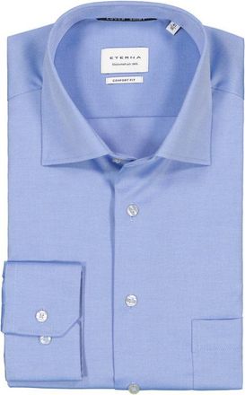 Eterna Herren Hemd blau Kent
