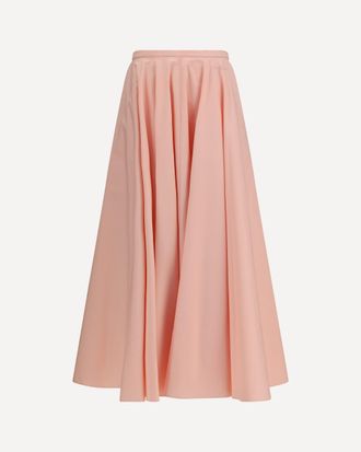 Givenchy Long circular Skirt in cotton poplin Female 38