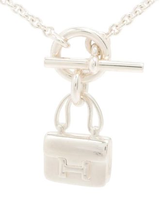 Hermès collier Amulettes Constance (2000-2015) - Argent