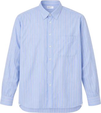 Universal Works Homme, Chemises, Bleu, Taille: XL Square Pocket Shirt