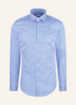 Seidensticker Seidensticker Satinhemd Slim Fit blau