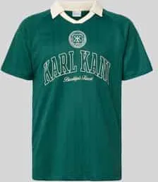 Karl Kani Regular Fit T-Shirt mit Umlegekragen