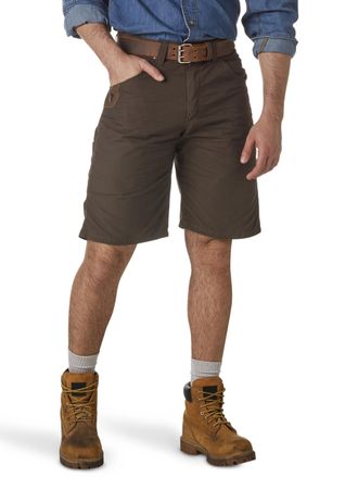 Wrangler Riggs Workwear Techniker-Shorts f&uuml;r Herren, Dunkelbraun, 54 Regul&auml;r
