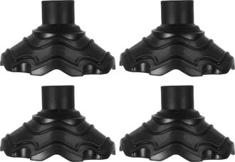 Hemobllo 4 St&uuml;ck rutschfeste Campingstuhl Beinkappen aus Robustem Kunststoff Bodenschoner f&uuml;r Outdoor Wiederverwendbare Stuhlbein&uuml;berz&uuml;ge f&uuml;r Campingst&uuml;hle und