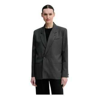 Won Hundred Wollmischungs-Blazer - - Jackets - Damen - Grau - M