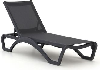 Forza Furniture Forza Russi Gartenliege stapelbar/verstellbar