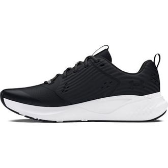 Under Armour Charged Commit Trainer 4 4e Cross Homme, (001) Noir/Blanc/Blanc, 9 X-Wide
