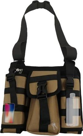 Generico Sac pour bouteille deau - Sac &agrave; dos de sport avec plusieurs poches | Sac &agrave; bandouli&egrave;re Sac pour bouteille deau | Sac de voyage r&eacute;glable pour randonn&eacute;e