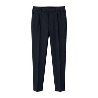 Dolce & Gabbana Pantalon de costume - Homme - Pantalons - Bleu - Taille: L