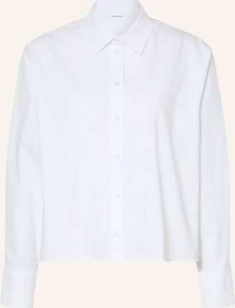 Darling Harbour Darling Harbour Hemdbluse Mit Plissees weiss