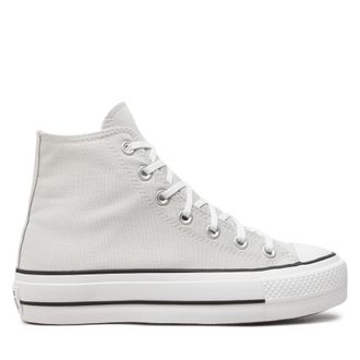 Converse Sneakers aus Stoff Converse Chuck Taylor All Star Lift Platform Hi A08287C Grau