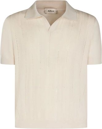 Altea Homme, Tops, Beige, Taille: 2XL Polo Chemises